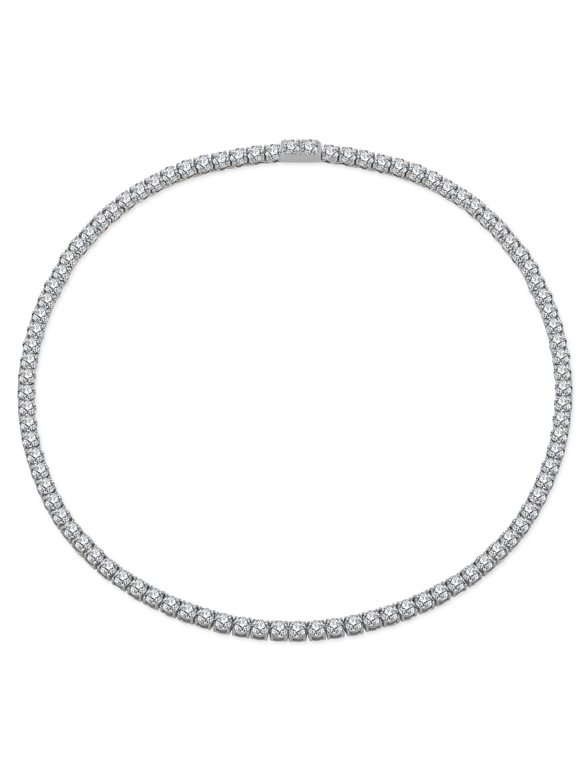 Colier argint Tennis 4 mm Glamour